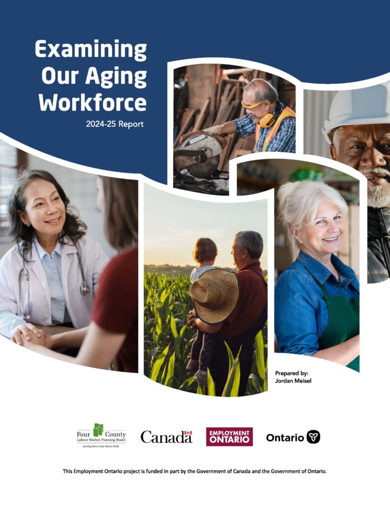 Examining our Aging Workforce - Four County Labour Market Planning Board
